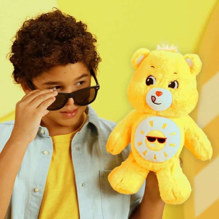 Care Bears™ - Funshine Bear – Soft Huggable Material! | BasicFun!