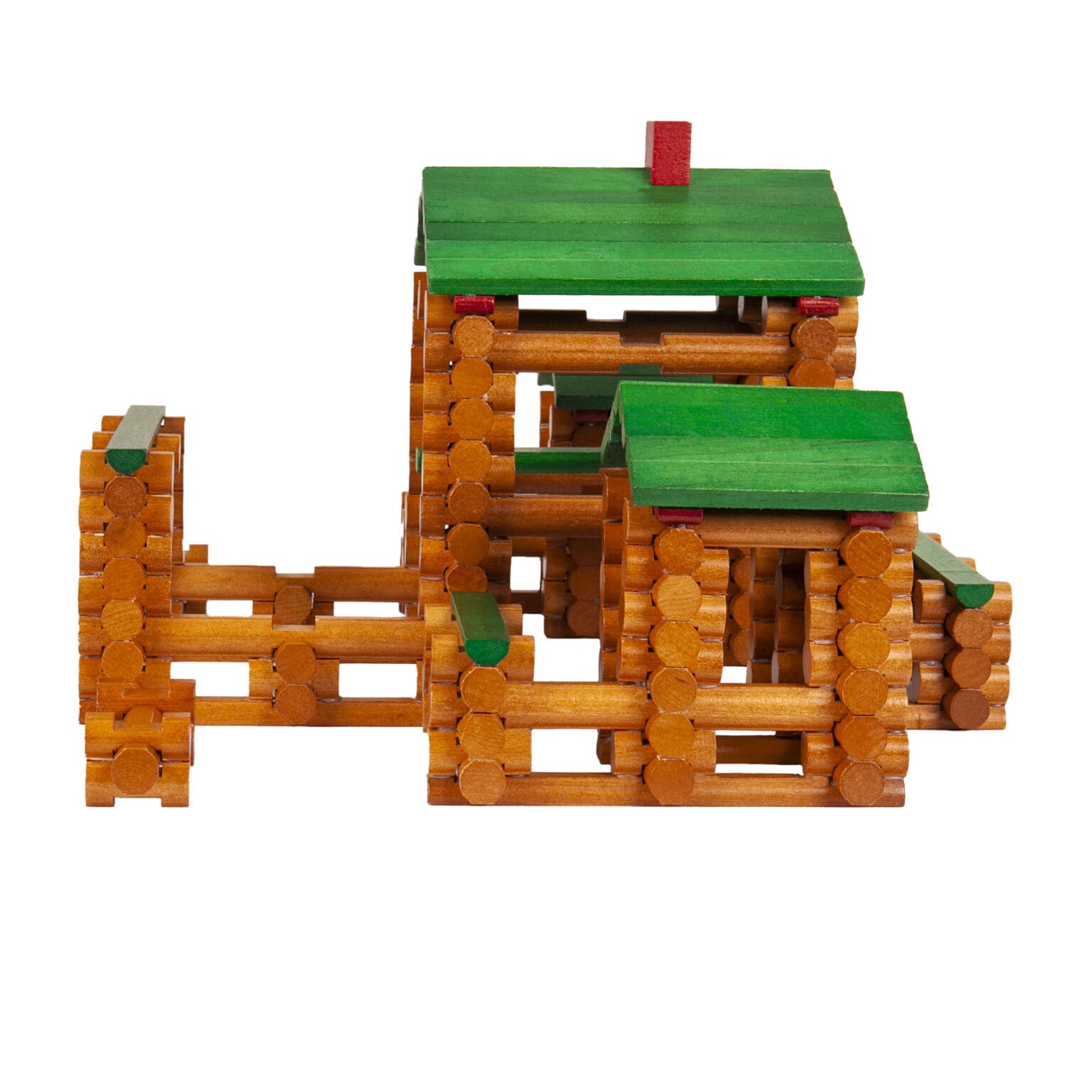 Lincoln Logs - Classic Farmhouse | BasicFun!
