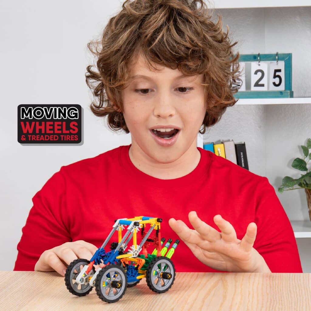 K'NEX - Adventure Wheels Building Set - 480 Pieces | BasicFun!