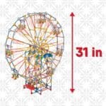 K'NEX - 3-in-1 Classic Amusement Park Building Set - 744 Pieces | BasicFun!