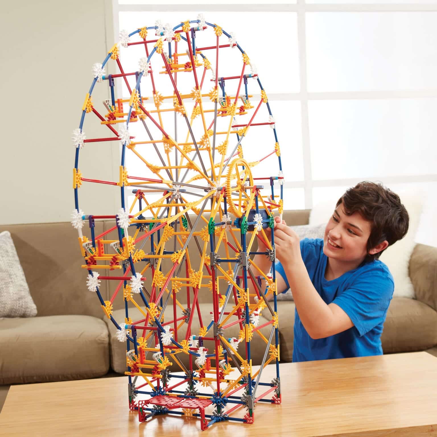 K'NEX - Thrill Rides - 3-in-1 Classic Amusement Park Building Set | BasicFun!