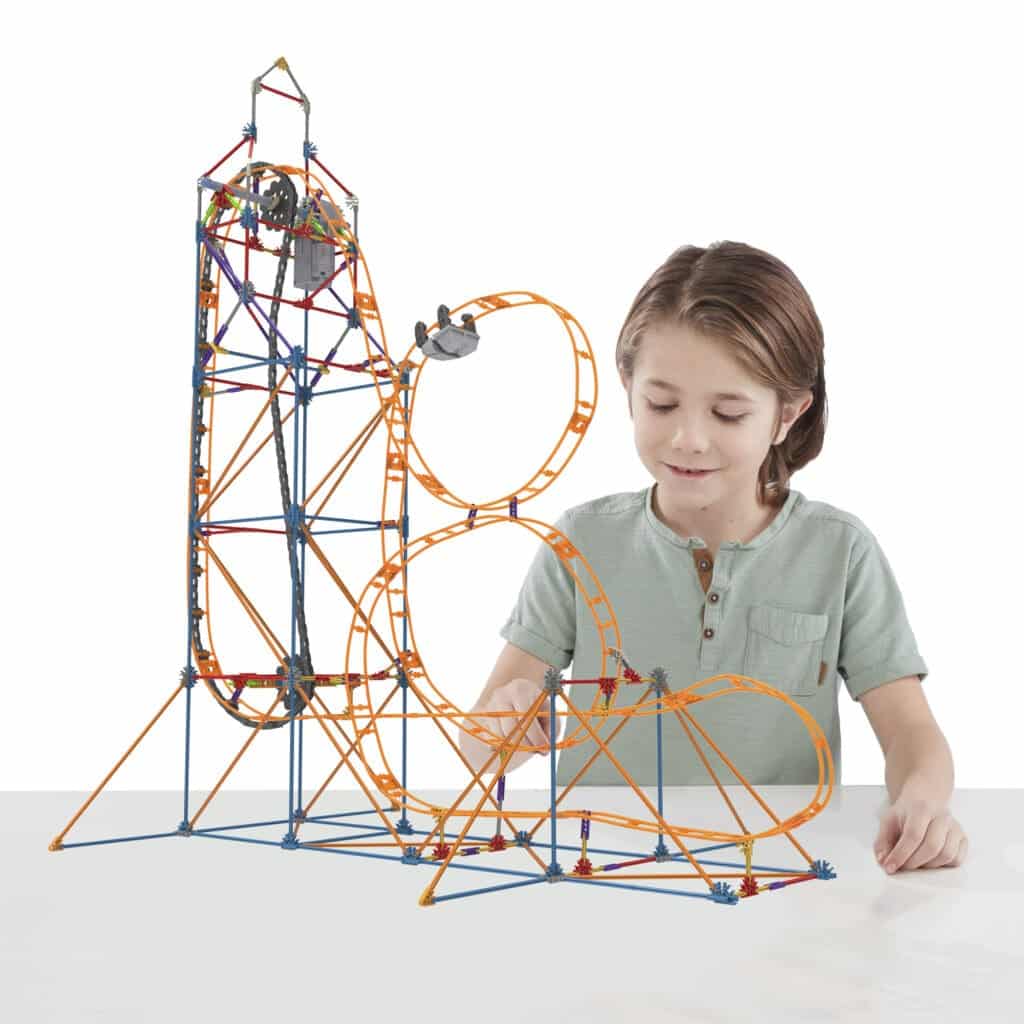 K'NEX - Thrill Rides - Amazin' 8 Coaster | BasicFun!