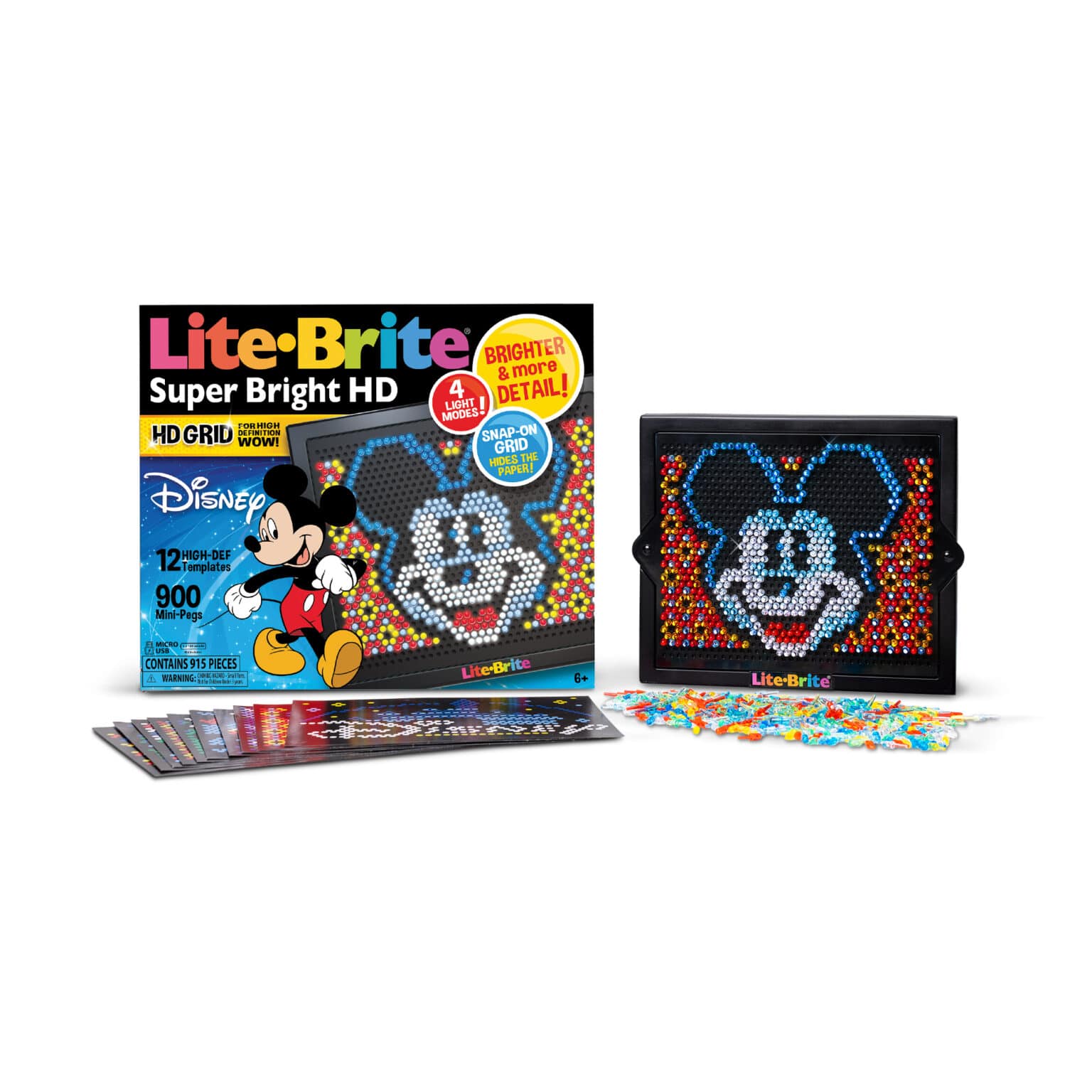 Lite Brite - Super Bright HD - Disney Edition | BasicFun!
