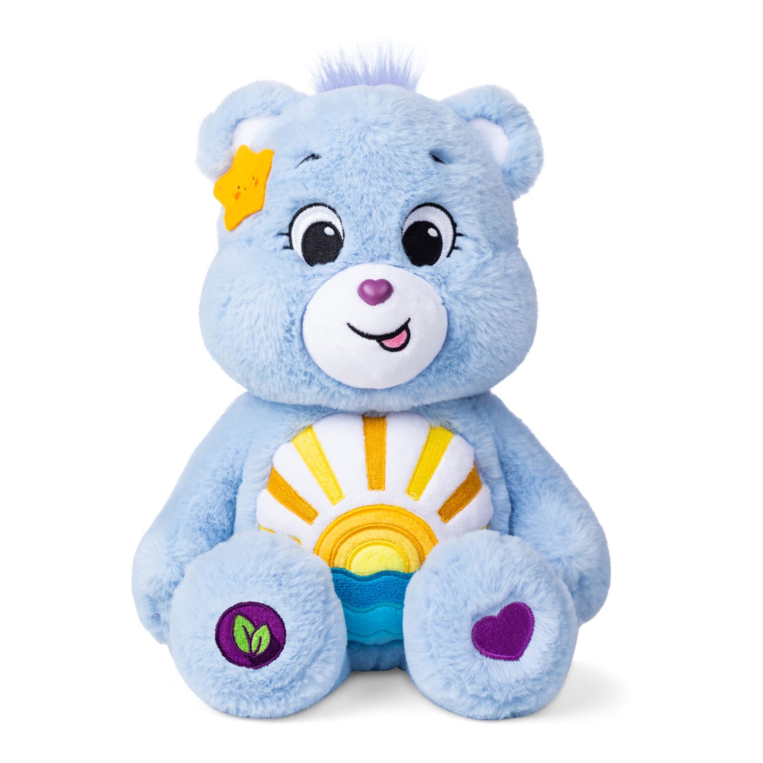 Care Bears™ - Medium Plush - Sea Friend Bear (Eco-Friendly) | BasicFun!
