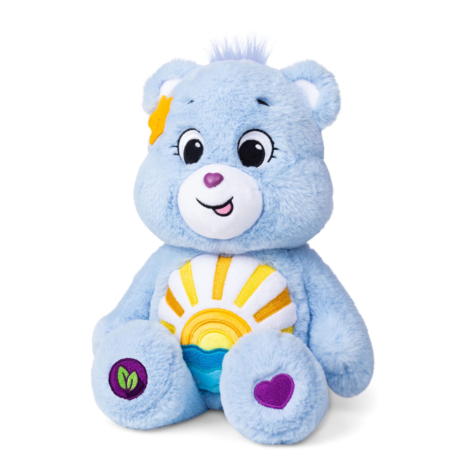 Care Bears™ - Medium Plush - Sea Friend Bear (Eco-Friendly) | BasicFun!
