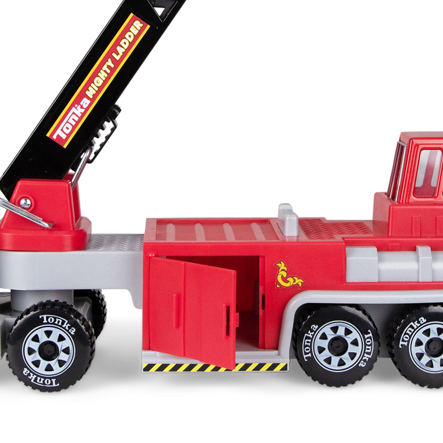 Tonka Steel Classics - Hook N’ Ladder Fire Truck | BasicFun!