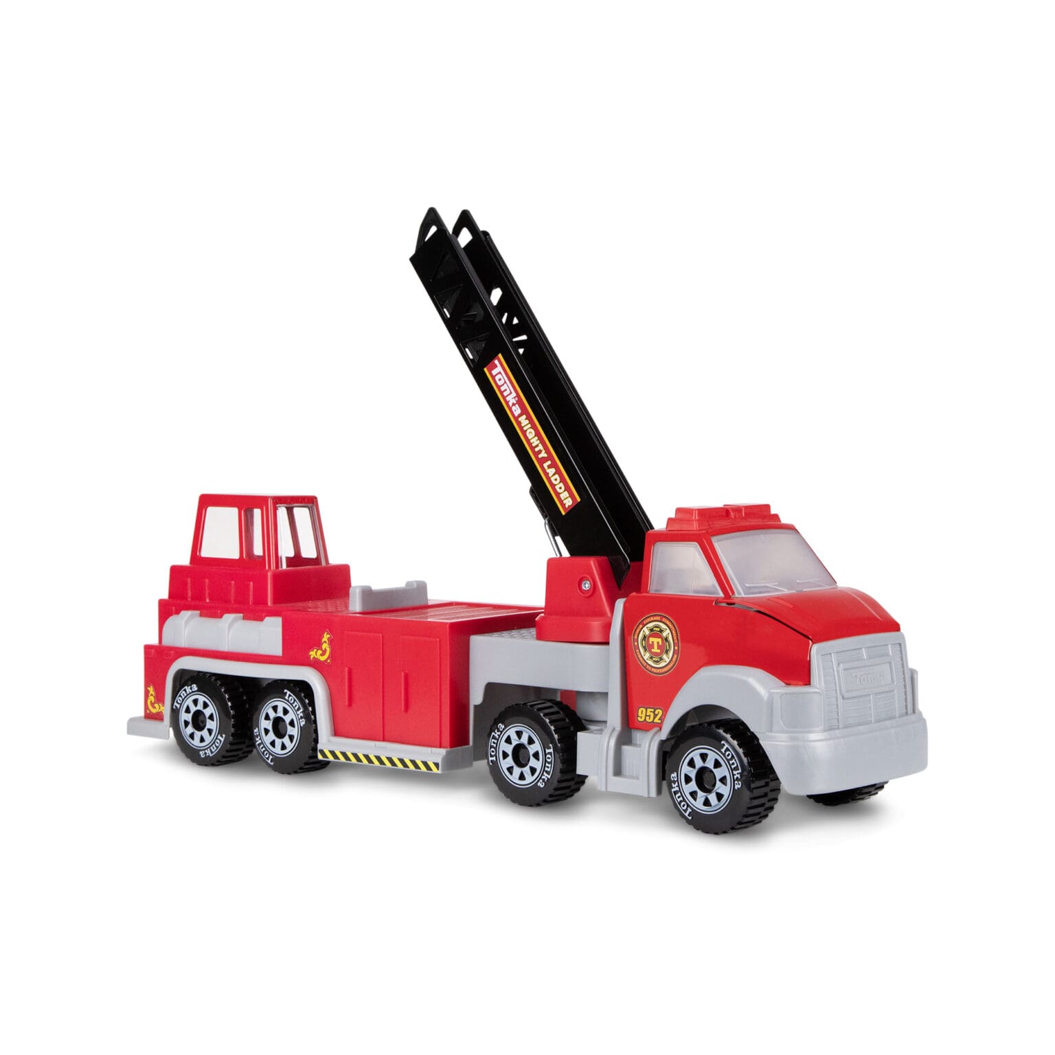 Tonka Steel Classics - Hook N’ Ladder Fire Truck | BasicFun!