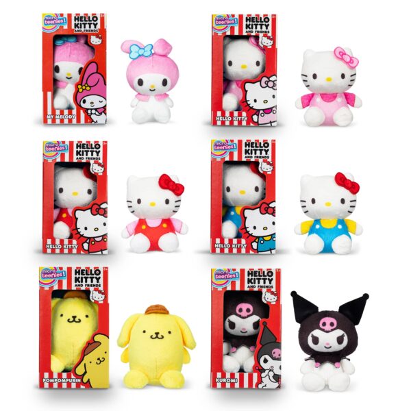 Micro Teenies - Hello Kitty and Friends 6 Pack | BasicFun!