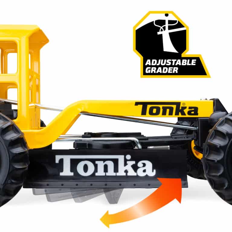 Tonka Steel Classics - Road Grader | BasicFun!