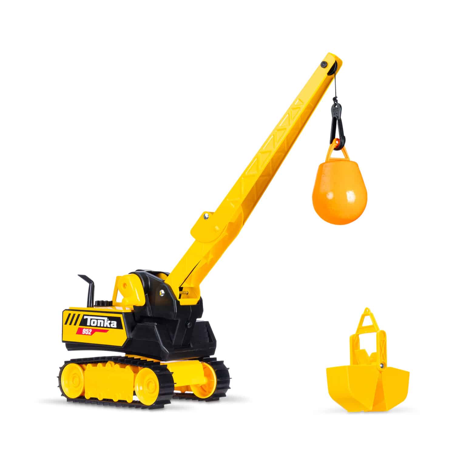 Tonka - Steel Classics 2-in-1 Wrecking Ball & Crane | BasicFun!