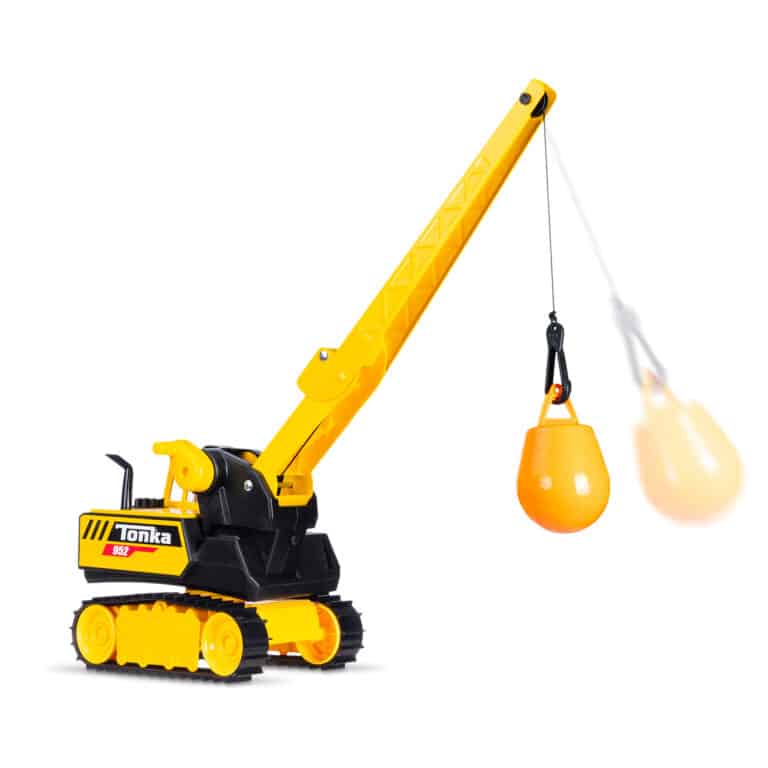Tonka - Steel Classics 2-in-1 Wrecking Ball & Crane | BasicFun!