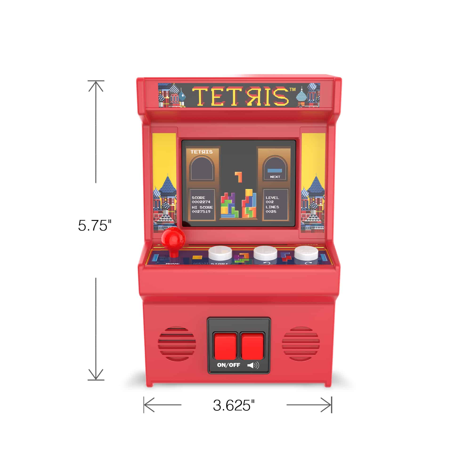 Arcade Classics - Tetris - Retro Mini Arcade Game | BasicFun! Arcade Classics - Tetris - Retro Mini Arcade Game | BasicFun!