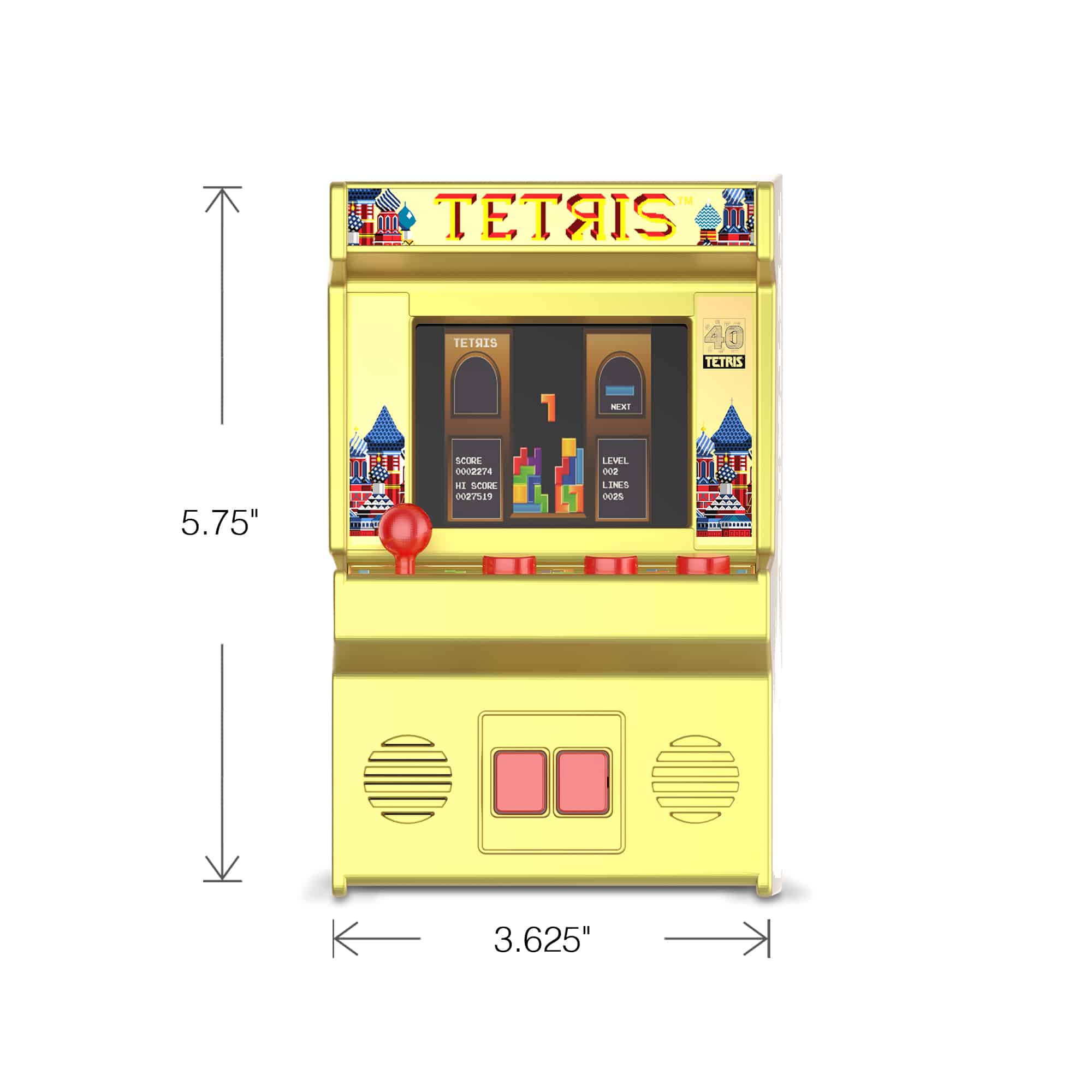 Arcade Classics - TETRIS - Metallic Collector's Edition | BasicFun!