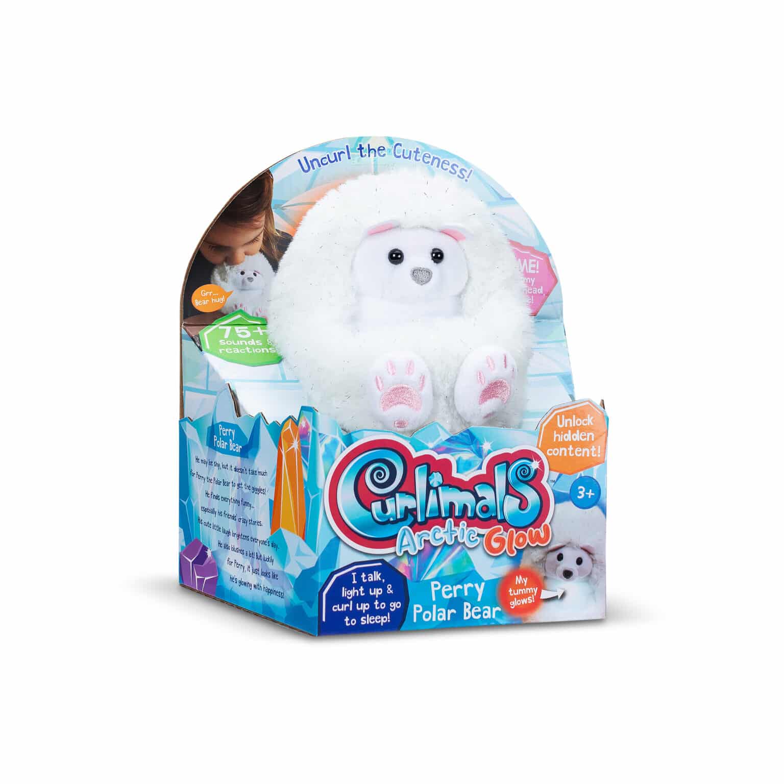 Curlimals - Perry the Polar Bear | BasicFun!