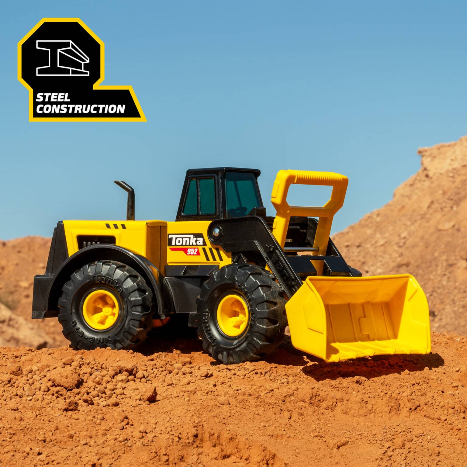 Tonka Steel Classics - Front Loader | BasicFun!