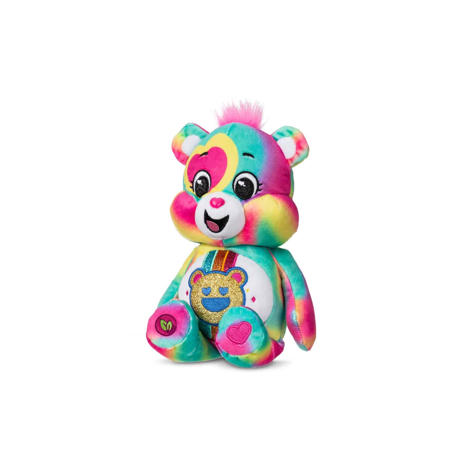 Care Bears™ - Fun Size Sparkle Plush Good Vibes Bear | BasicFun!