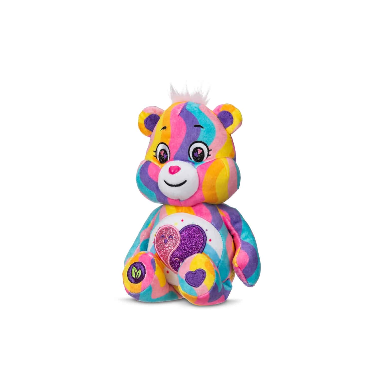 Care Bears™ - Fun Size Sparkle Plush Good Vibes Bear | BasicFun!