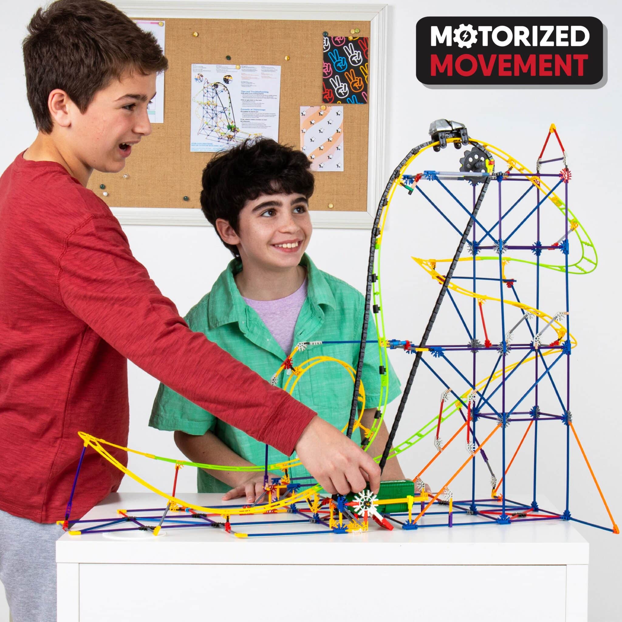 K'nex Education - STEM Explorations Roller Coaster Building Set - 546 Pieces | BasicFun!