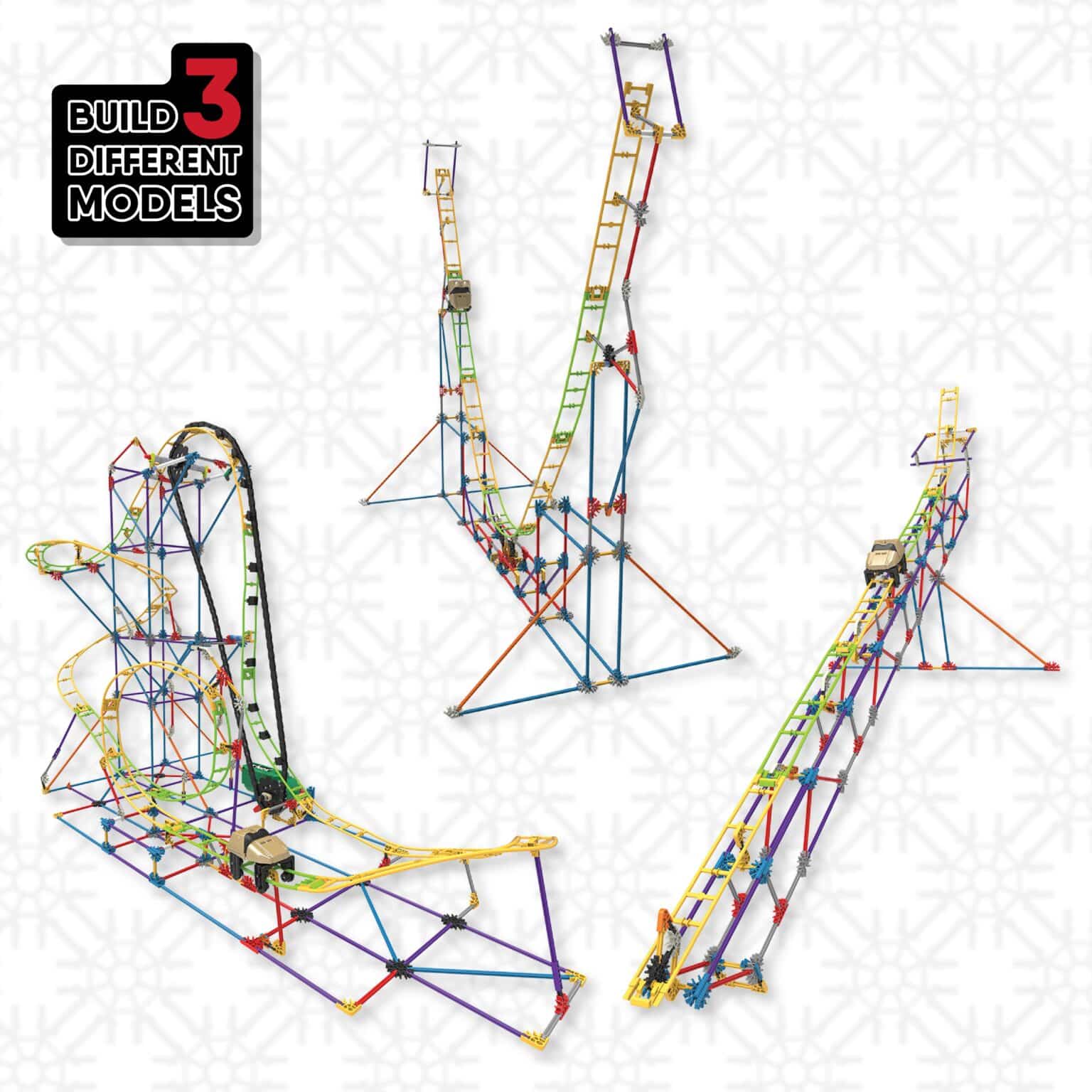 K'nex Education - STEM Explorations Roller Coaster Building Set - 546 Pieces | BasicFun!