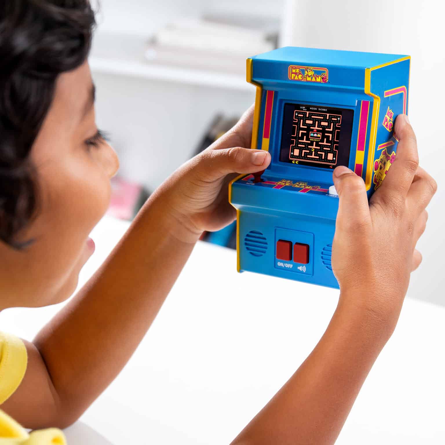 Arcade Classics - Ms. Pac-Man - Retro Mini Arcade Game | BasicFun!
