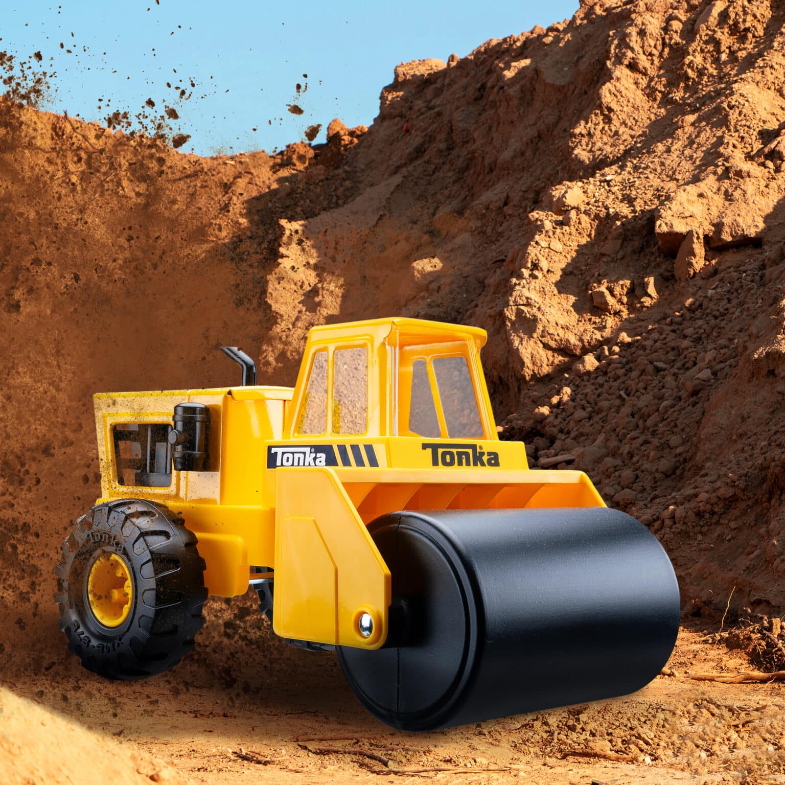 Tonka Steel Classics - Steam Roller | BasicFun!