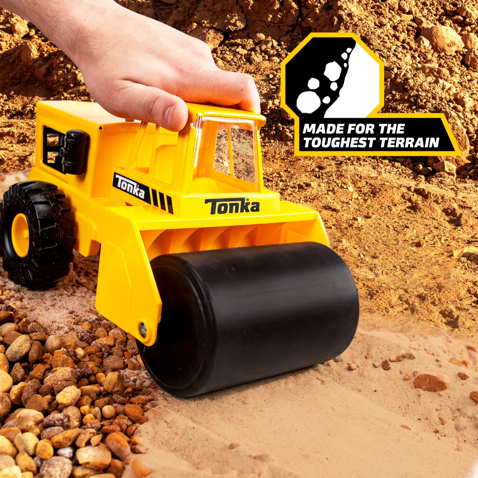 Tonka Steel Classics - Steam Roller | BasicFun!