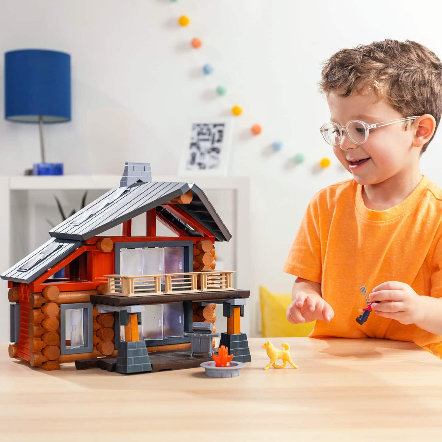 Lincoln Logs Beechwood Retreat | BasicFun!
