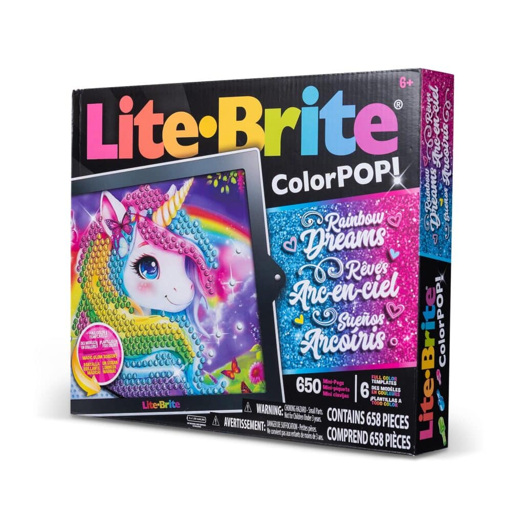 Lite-Brite ColorPOP! Rainbow Dreams | BasicFun!