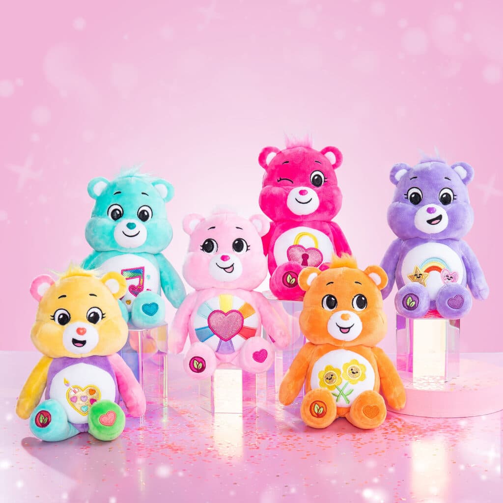 Care Bears - 9" Fun Size Sparkle Plush - Secret Bear | BasicFun!