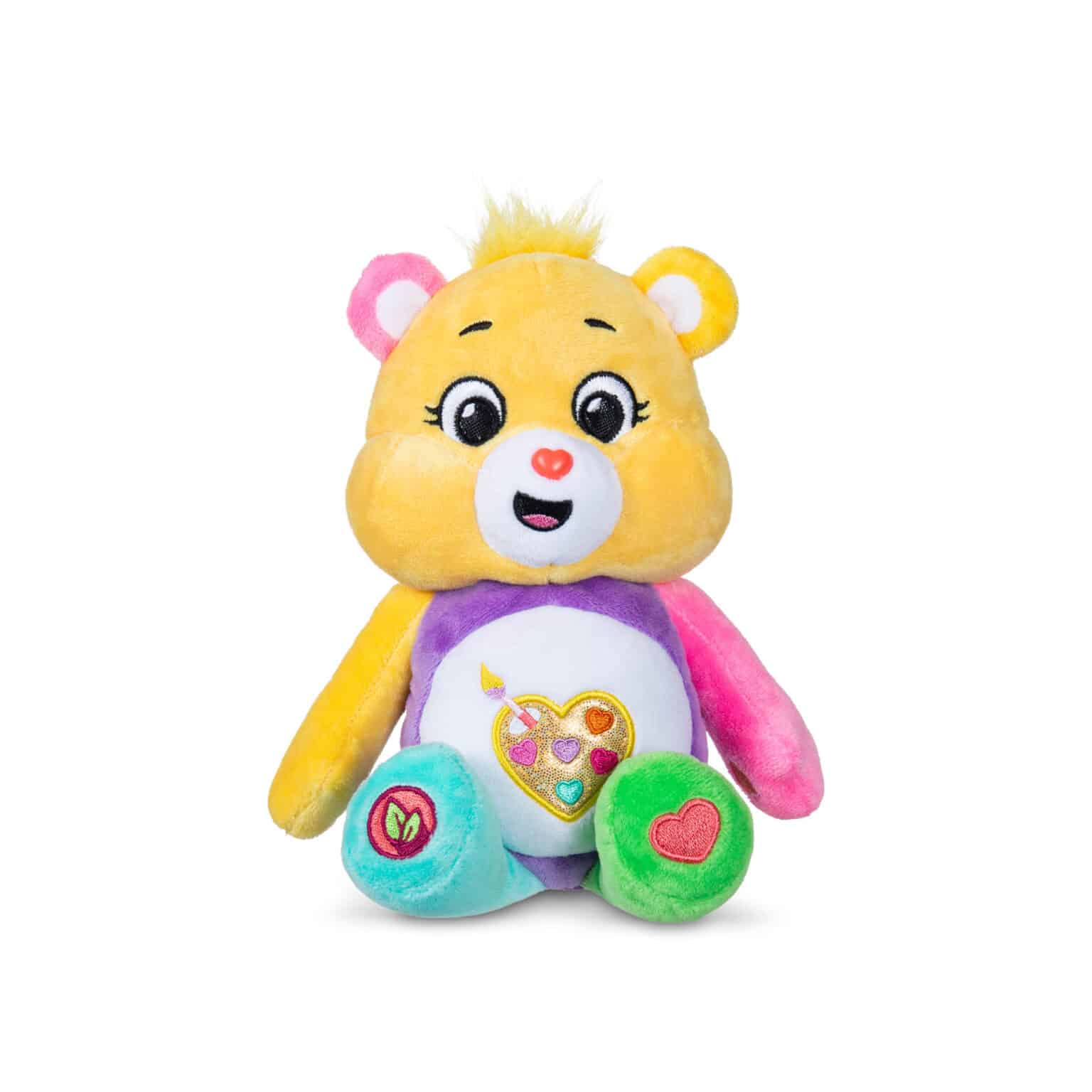Care Bears - 9" Fun Size Sparkle Plush - Work of Heart Bear | BasicFun!