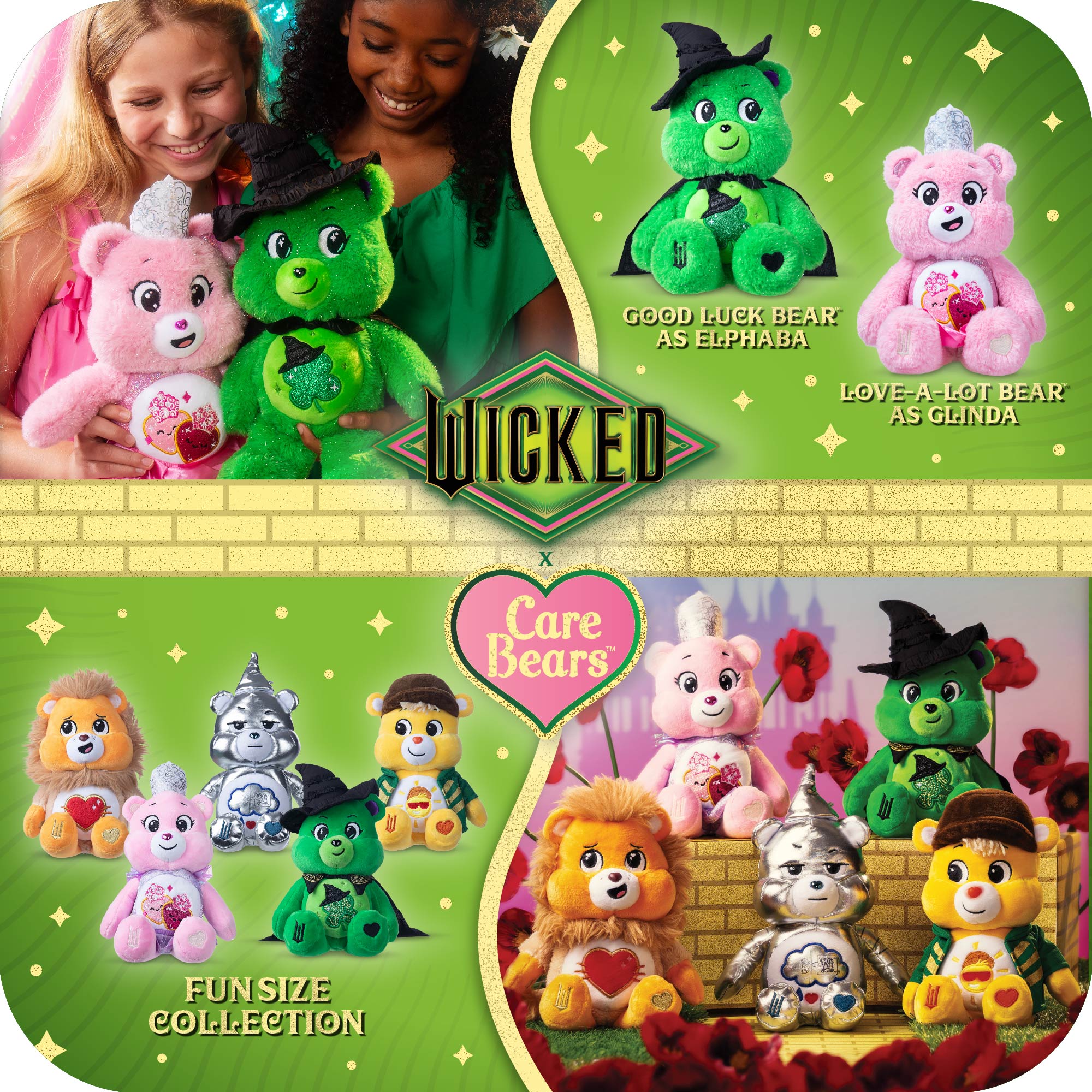 Care Bears X Wicked Plush | BasicFun!